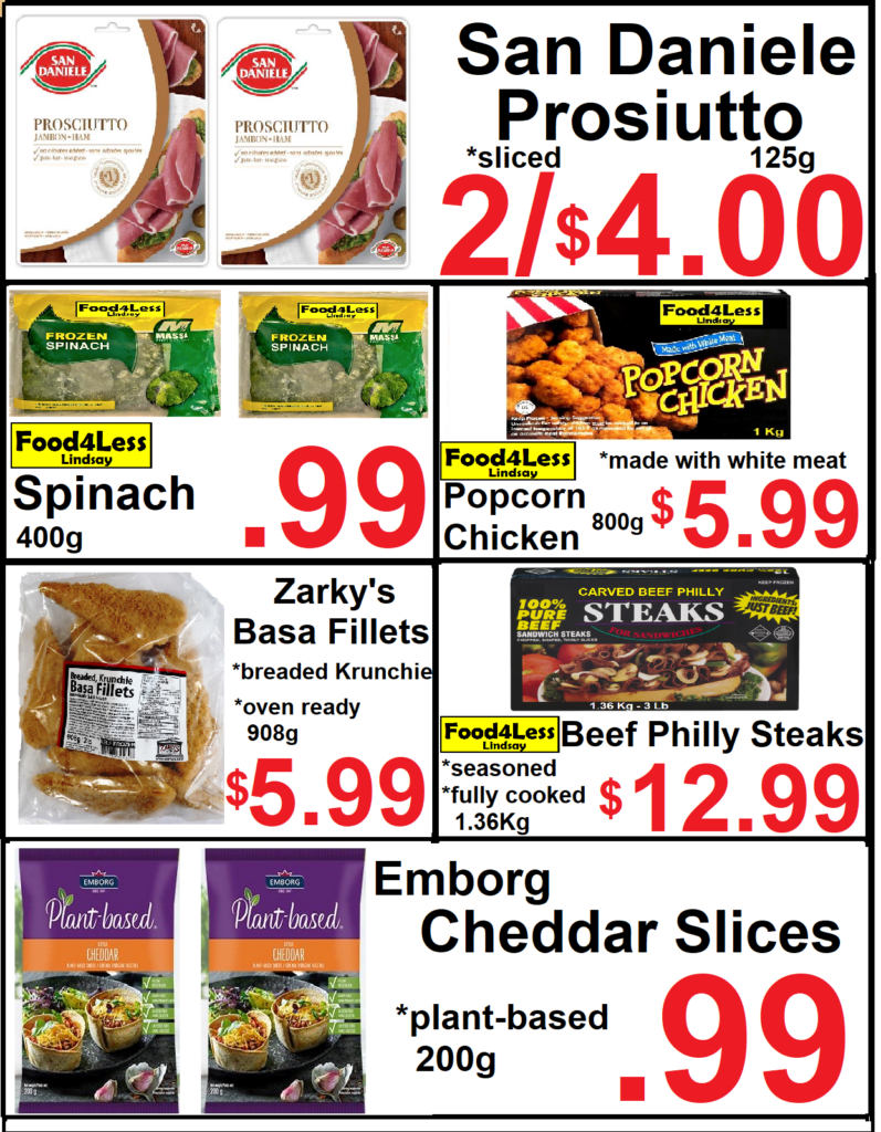 Weekly Specials - Food 4 Less