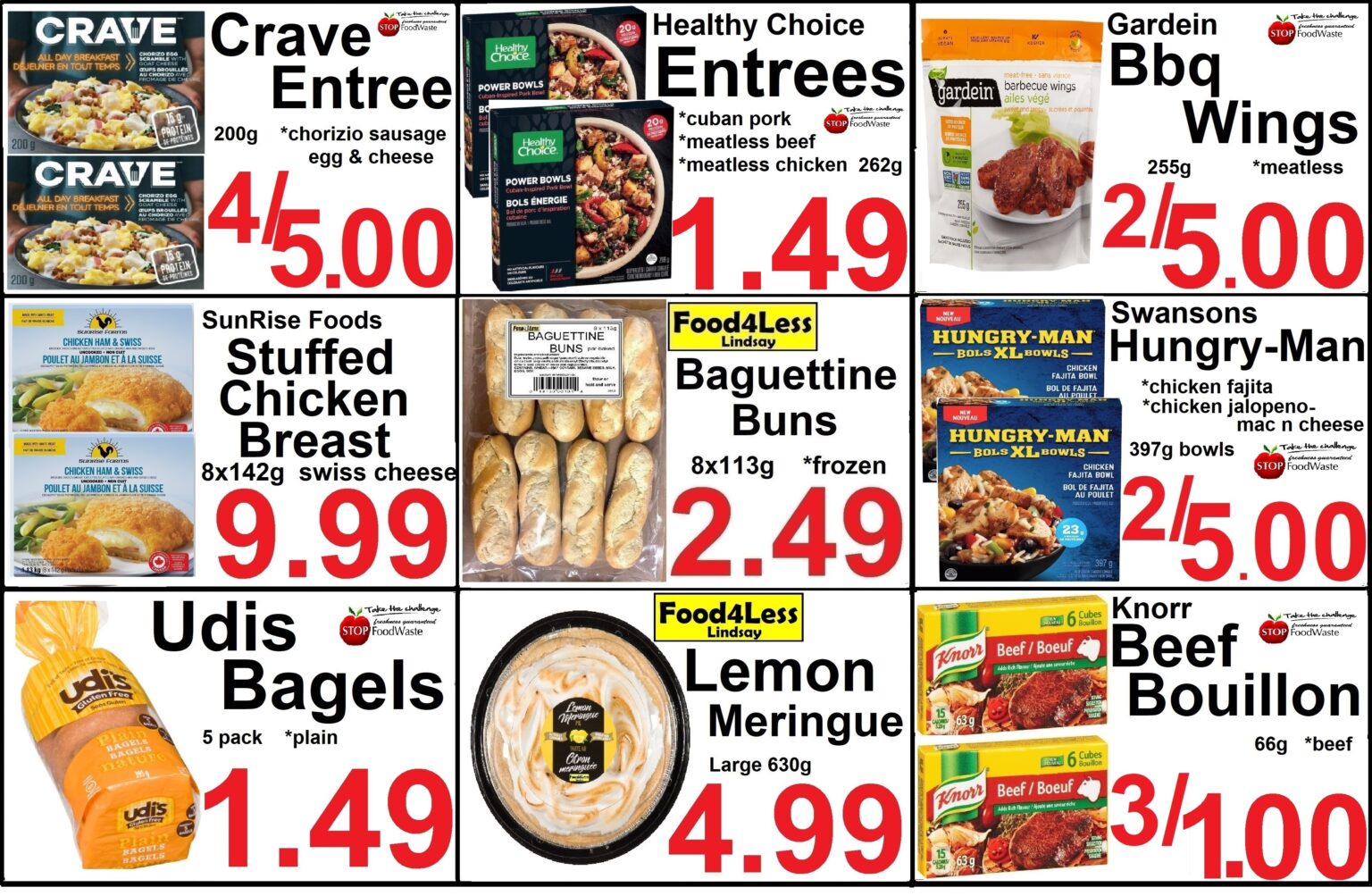 Weekly Specials - Food 4 Less