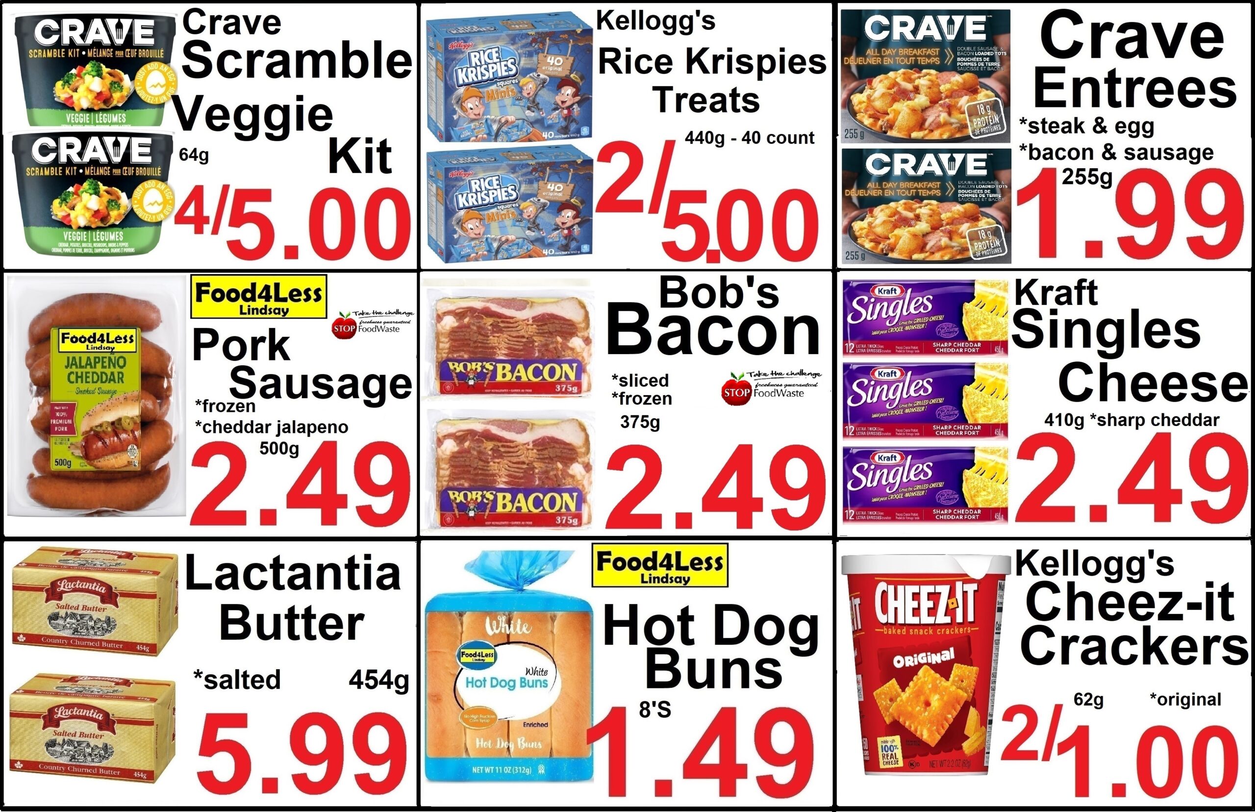 Weekly Specials - Food 4 Less