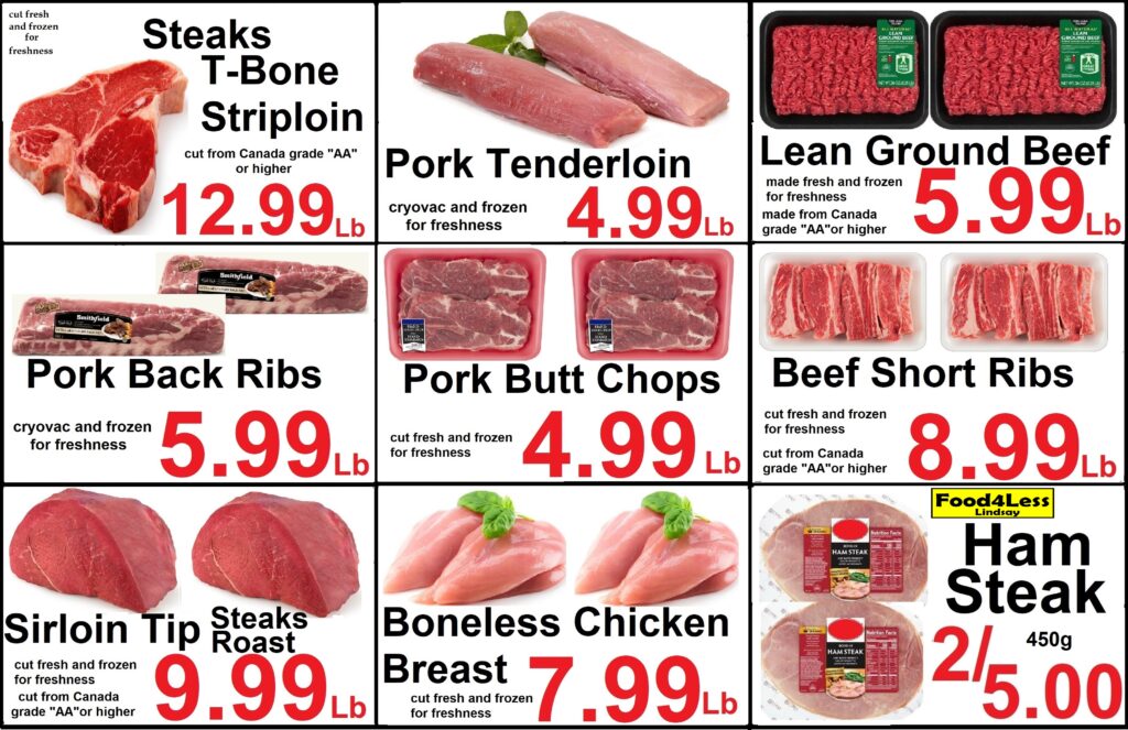 Weekly Specials - Food 4 Less