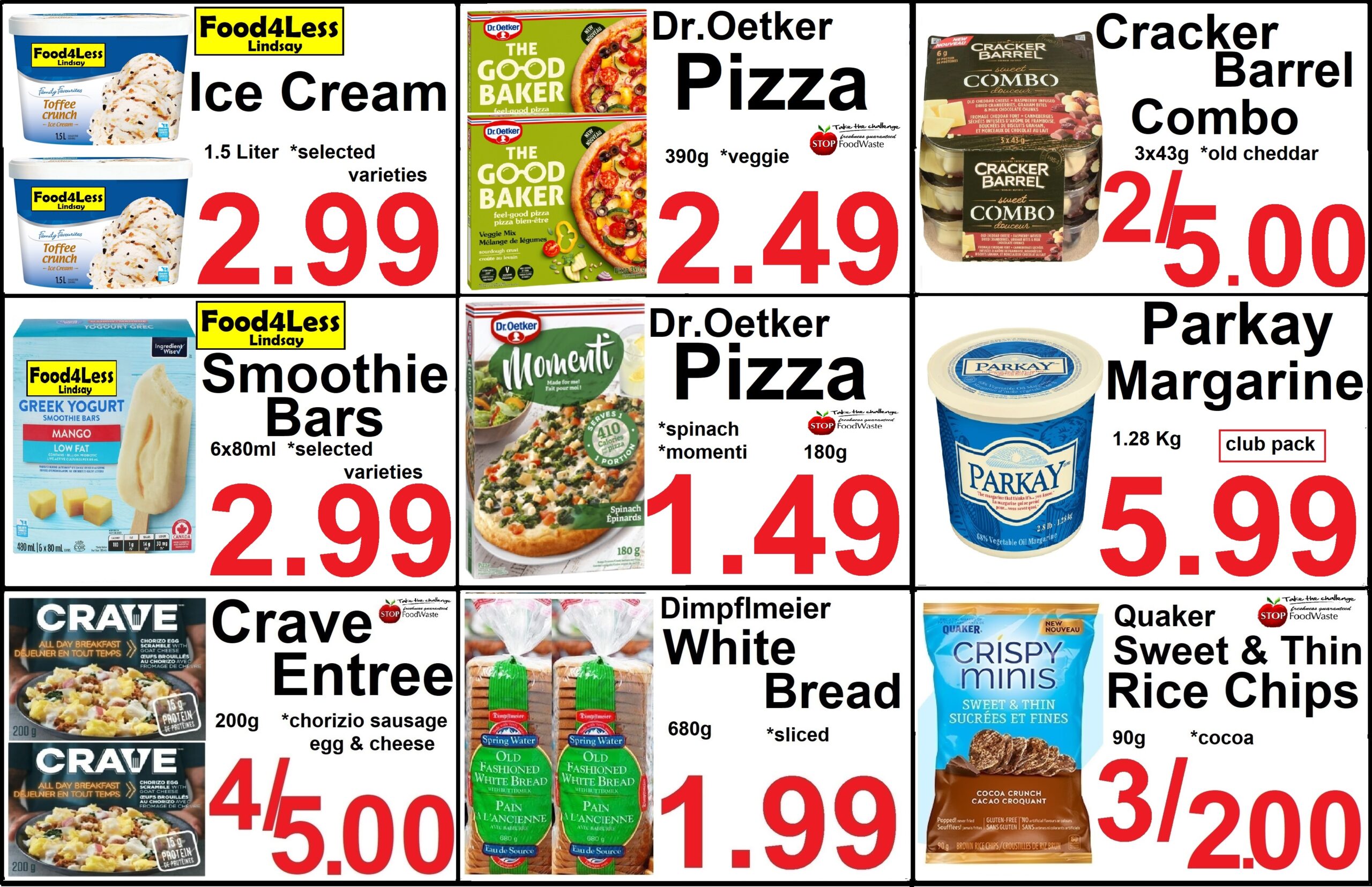 Weekly Specials - Food 4 Less