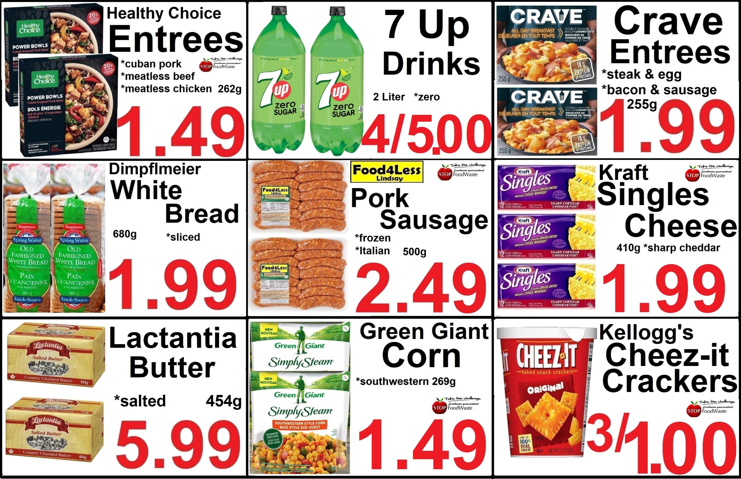 Weekly Specials - Food 4 Less