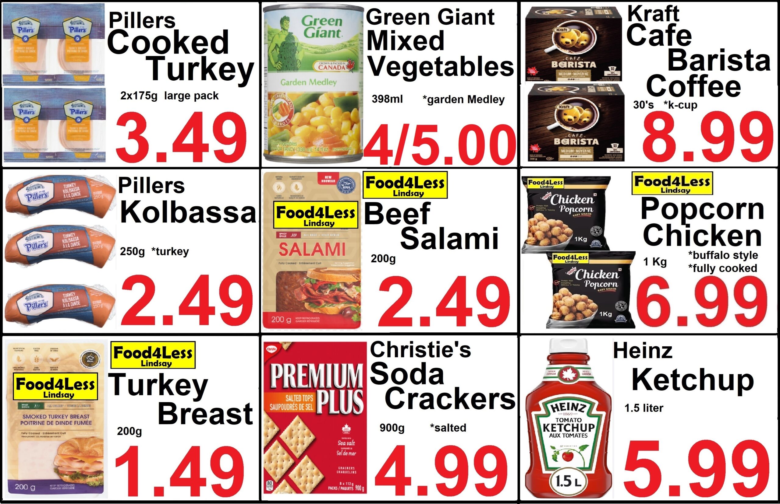 Weekly Specials - Food 4 Less
