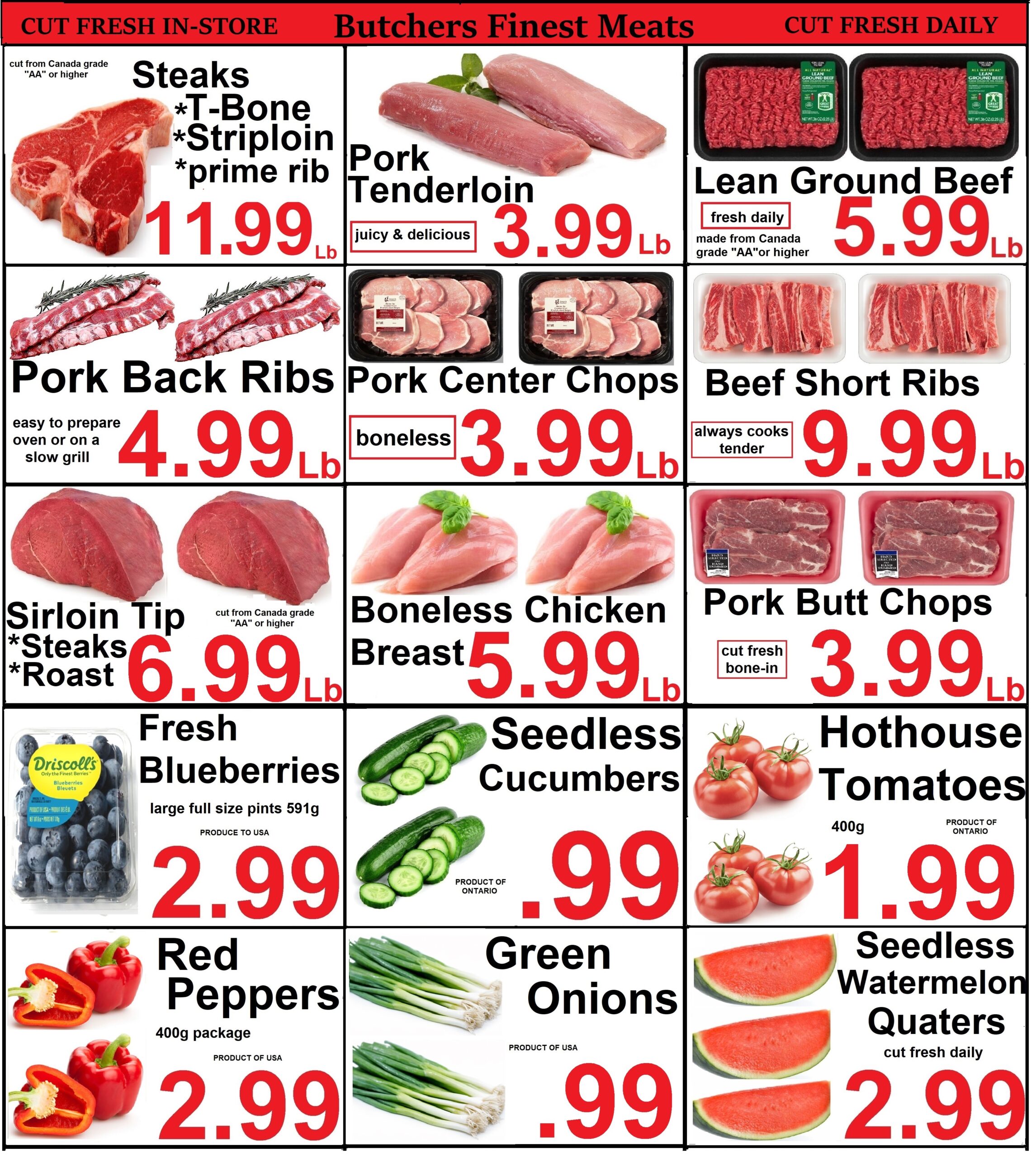 Weekly Specials - Food 4 Less