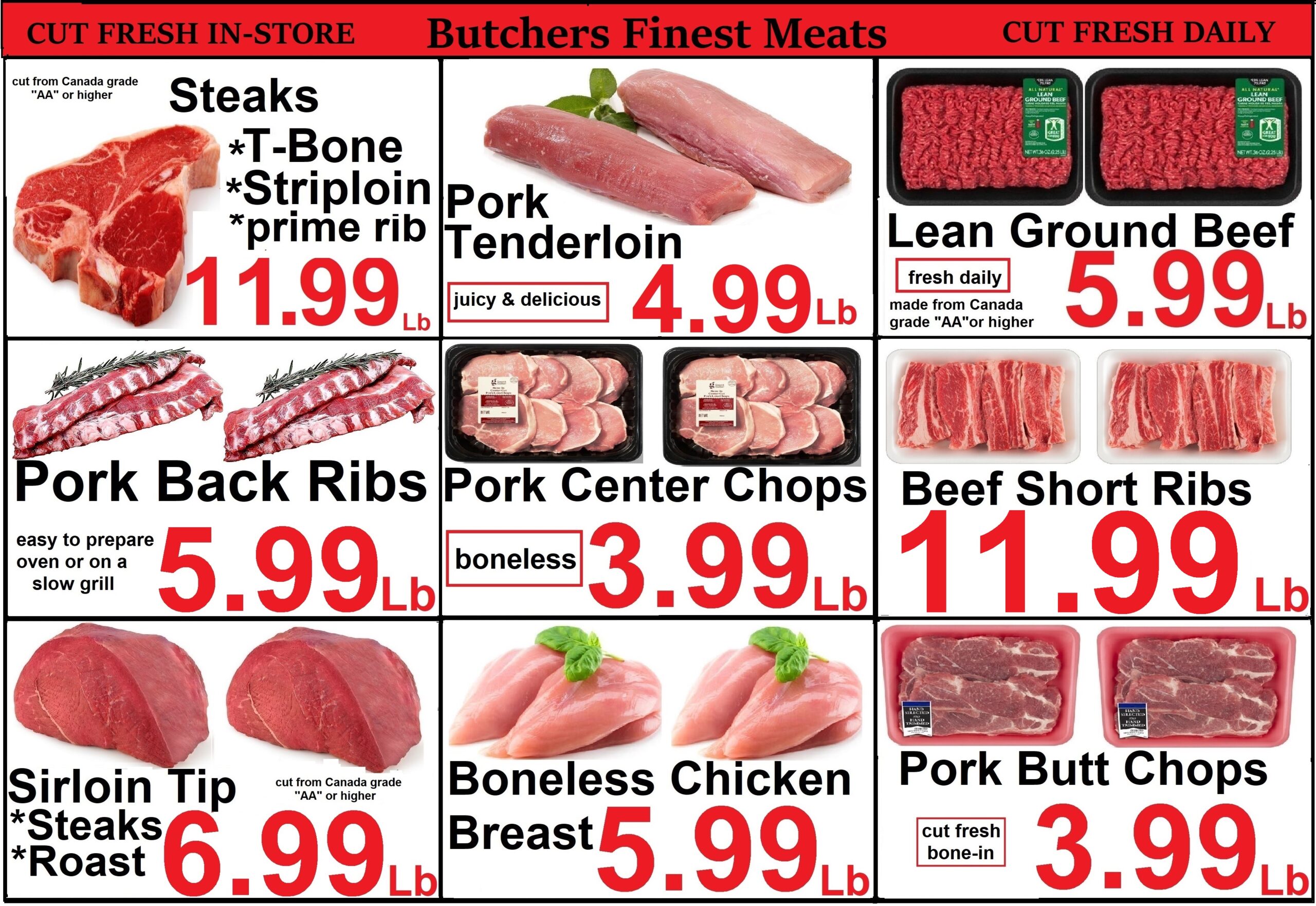 Weekly Specials - Food 4 Less