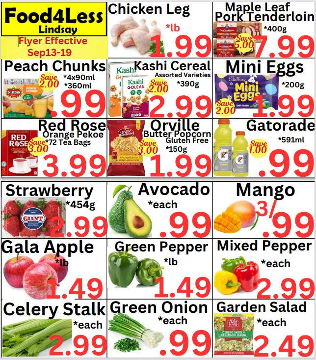 Weekly Specials - Food 4 Less