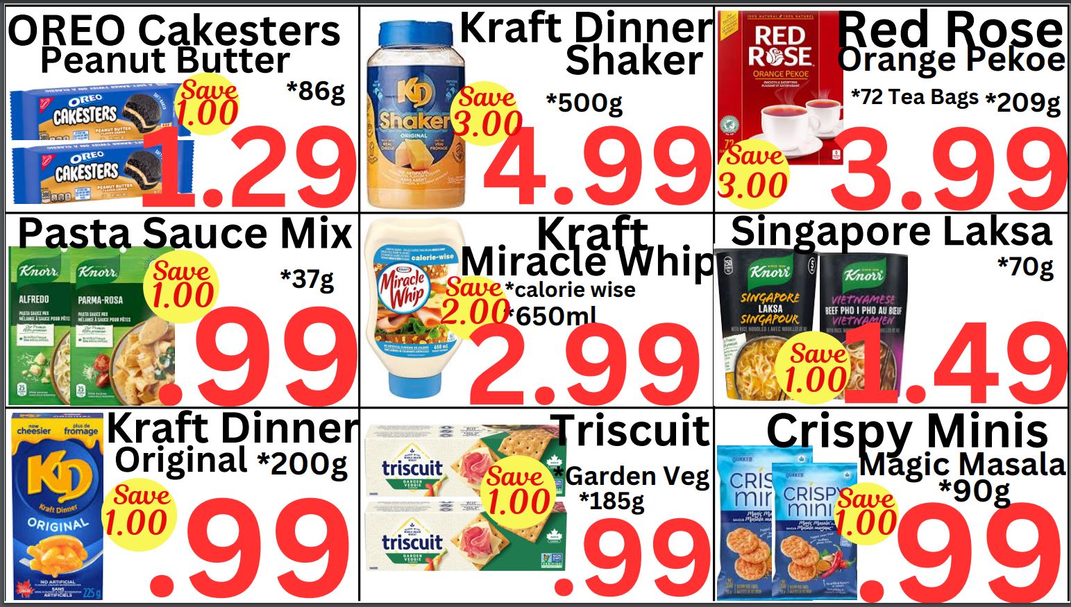 Weekly Specials - Food 4 Less