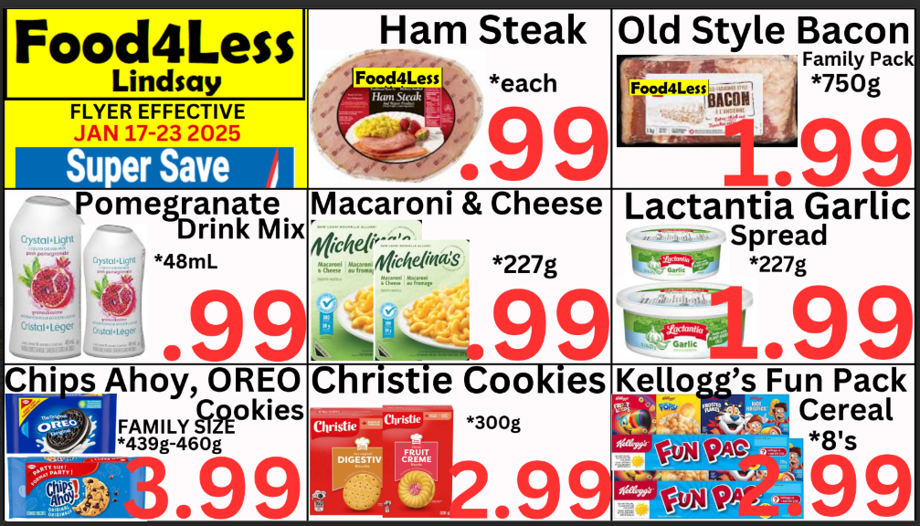 Weekly Specials - Food 4 Less