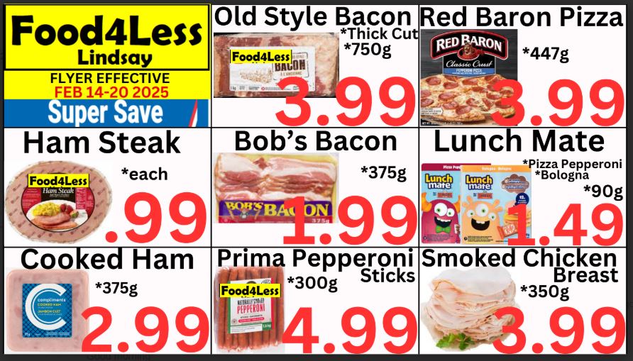 Weekly Specials - Food 4 Less